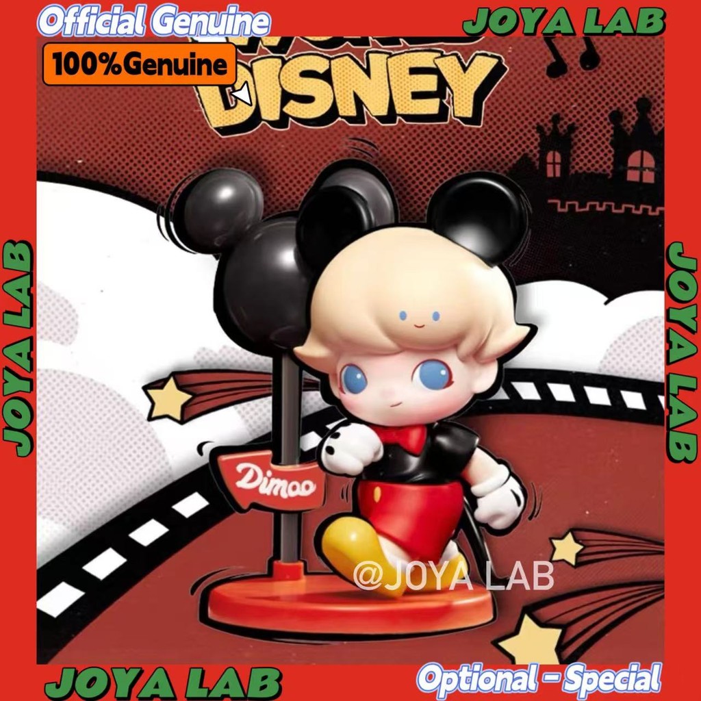 PopMart Pop Mart DIMOO World × Disney Series Dimoo Disney SeriesMickey ...