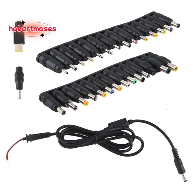 31Pcs Laptop DC Power Supply Adapter Connector Plug AC DC Jack Charger ...