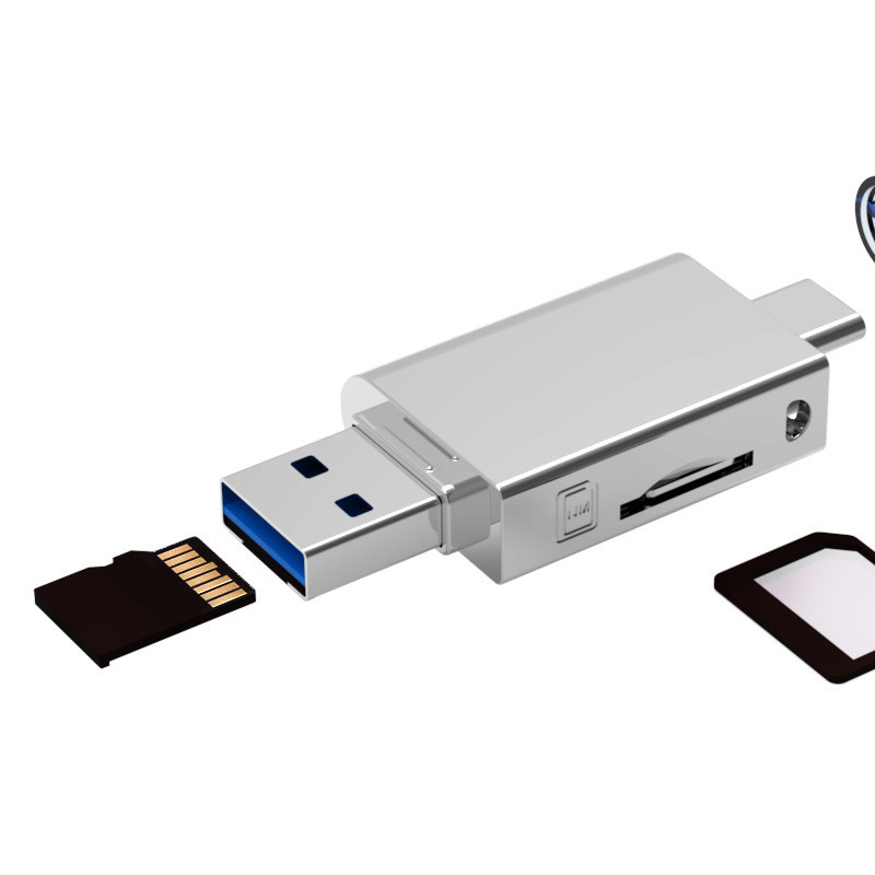 Pembaca Kad Memori USB 3.0 Huawei NM Serasi dengan Pembaca Kad Logam TF ...