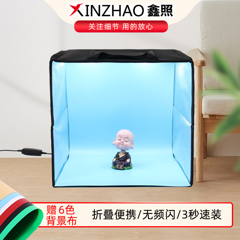 Kotak Lampu LED Studio Fotografi 30 40 60CM boleh lipat untuk Kotak ...