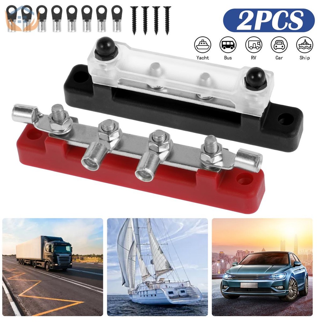 4Way Battery Terminal Distribution Block 150A 48V Professional Power ...