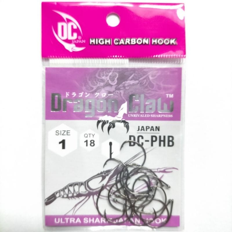 HOOK, DRAGON CLAW JAPAN HC PRAWN (DC-PHB) | Shopee Malaysia
