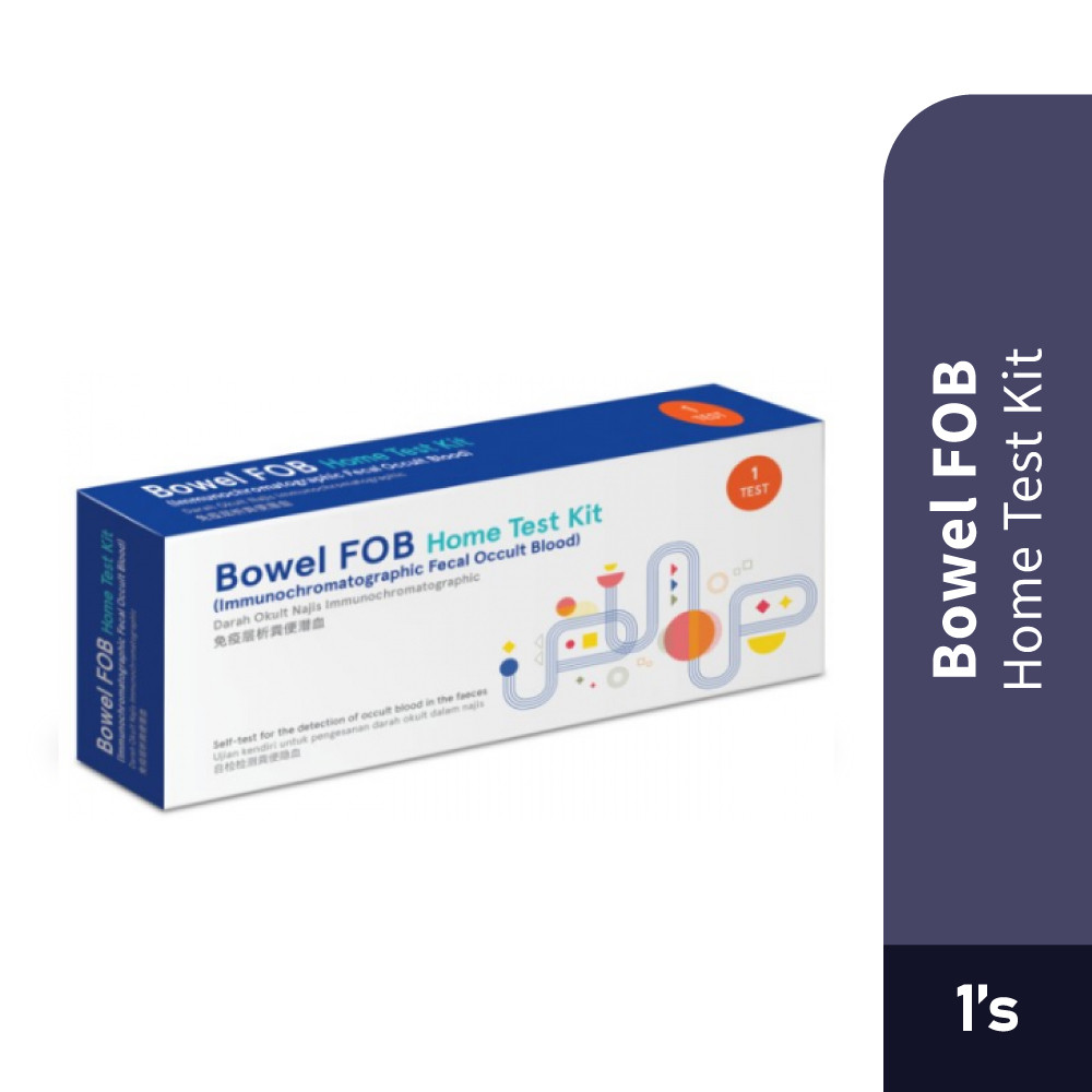 Bowel FOB Home Test Kit 1's For Fecal Occult Blood HMS Town Pharmacy ...