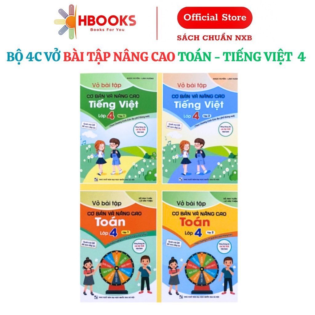 Book - Basic and advanced exercise book Vietnamese Math grade 4 (Scan ...
