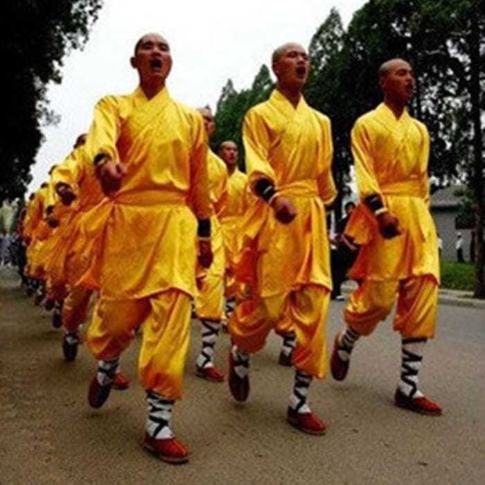 Shaolin Little Monk Performance Costume Wu Monk Costume Practice ...