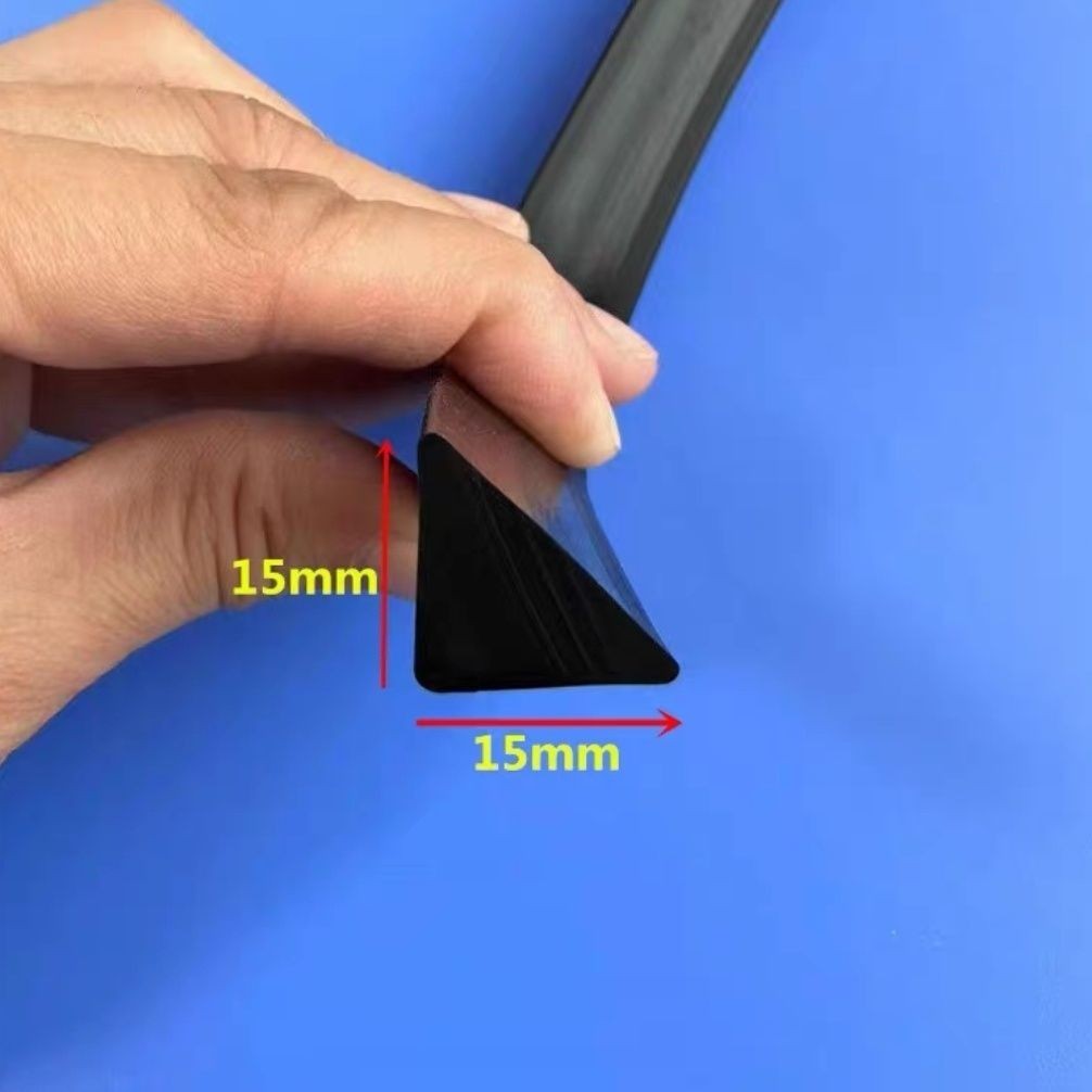 Triangular Rubber Strip Right Angle Silicone High Temperature Resistant ...
