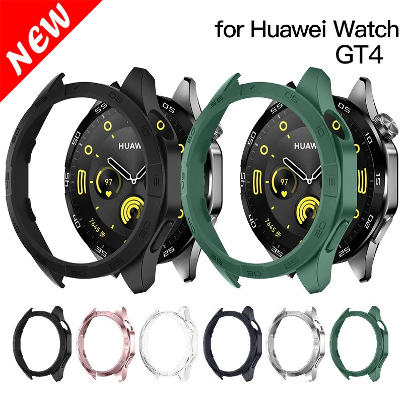 Case For Huawei Watch GT 4 46mm Protective Case PC Hard Bumper for Men ...