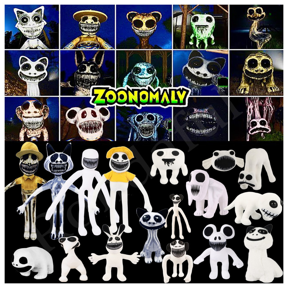 Zoonomaly plush toys Cartoon stuffed zoo guards Horror game dolls Plush ...