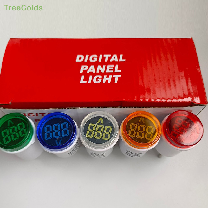 [TreeGolds] 1PC EU Plug Circular Voltmeter AC 220V Portable Voltmeter ...