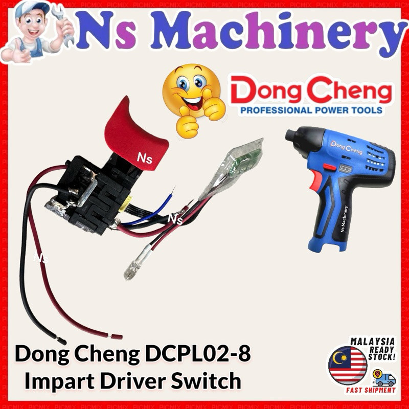 Dongcheng Switch Set Cordless Impact Driver Drill Dcpl02 8 Dong Cheng