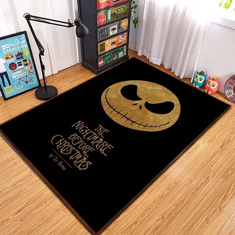 3D Jack And Sally And Nightmare Friends Before Christmas Rug | Shopee ...