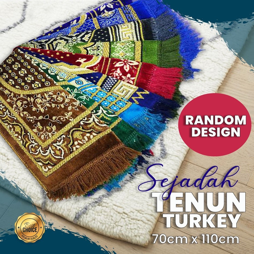 [READY STOCK] SEJADAH TENUN TURKEY 70CM X 110CM/SEJADAH EKSKLUSIF ...