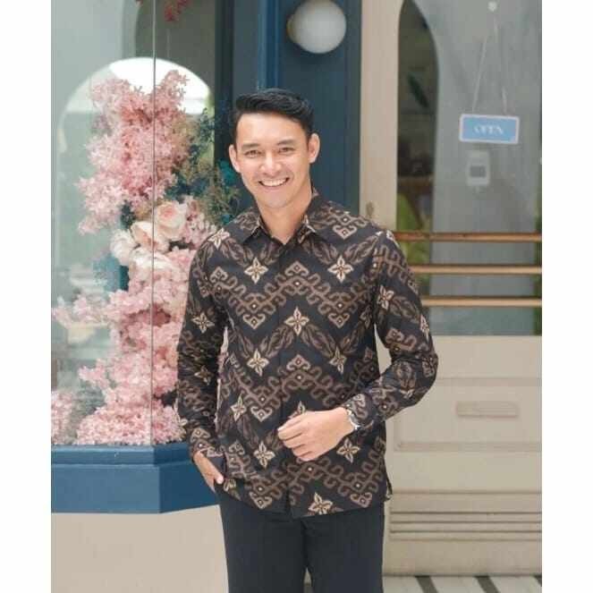 🔥 READY STOCK 🇲🇾🔥 Fuji Men Shirt Long Sleeve Batik Couple | Shopee Malaysia