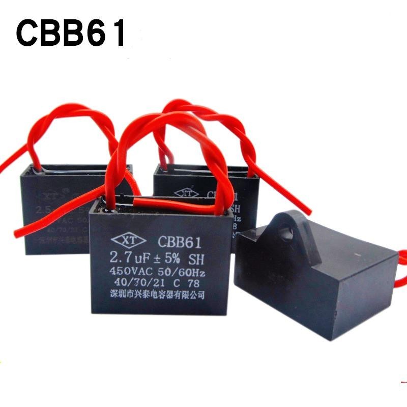 Cbb61 Fan Start Capacitor/2.5 UF 3UF 1.5 UF-25UF 450-500V/Start ...