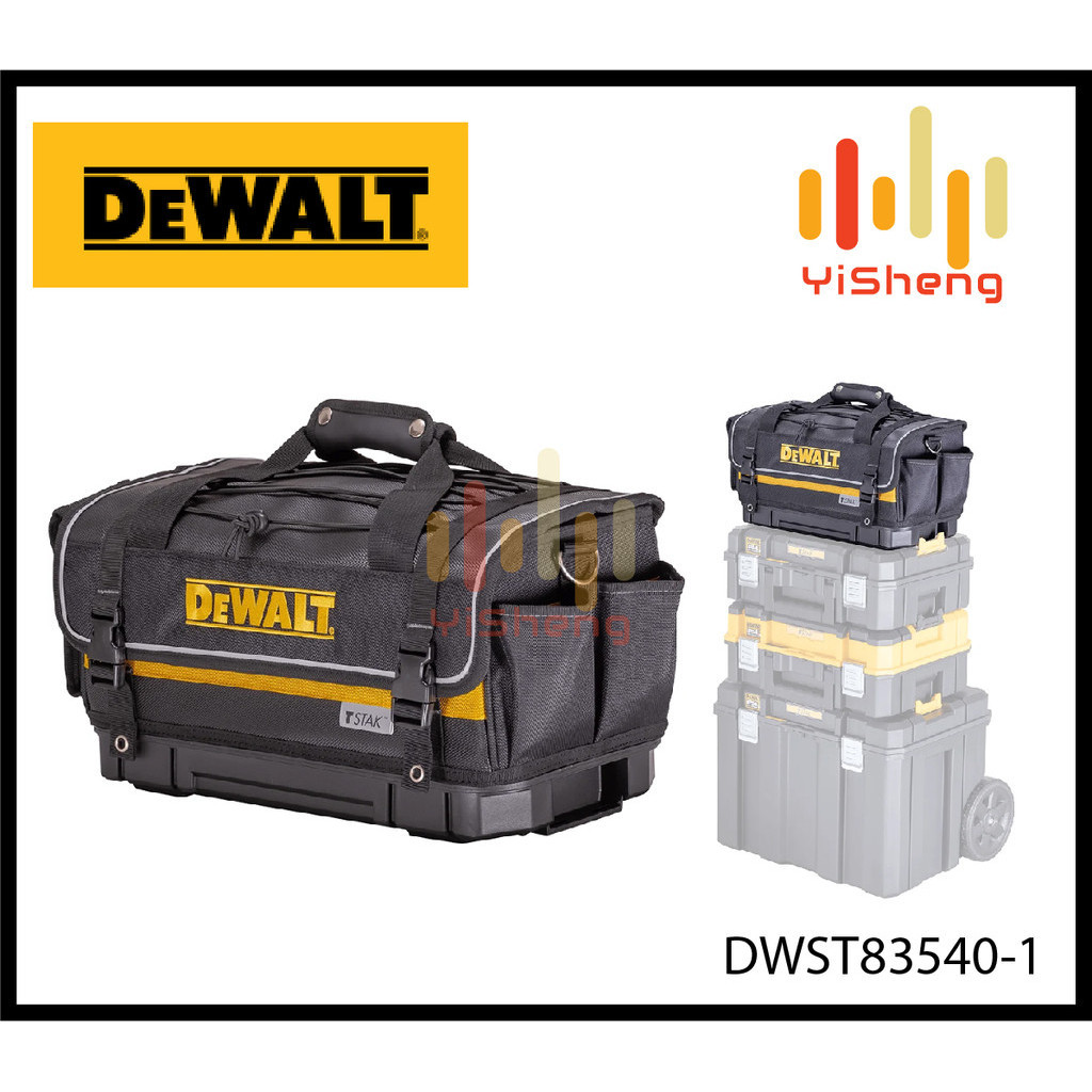 Dewalt DWST83540-1 TSTAK Rigid Covered Tool Bag / Waterproof Tools Bag ...