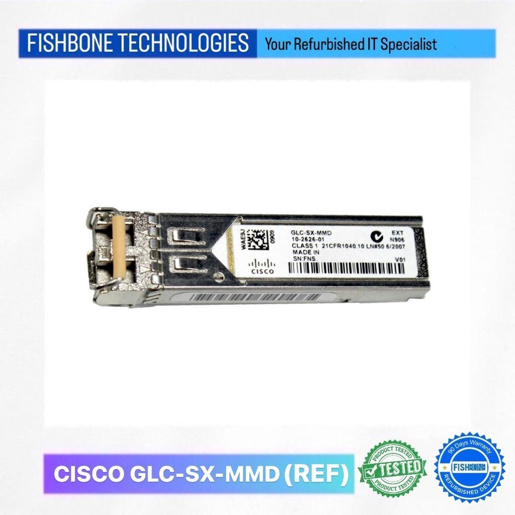 Cisco GLC-SX-MMD 1000BASE-SX SFP Transceiver Module, MMF, 850nm, DOM (Refurbished) | Shopee Malaysia