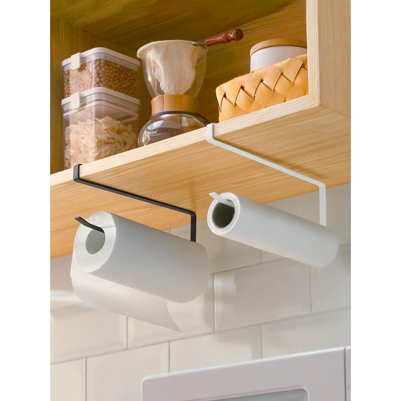 EssentialsHaven Kitchen Paper Hanging Rack, Paper Roll Storage Rack ...