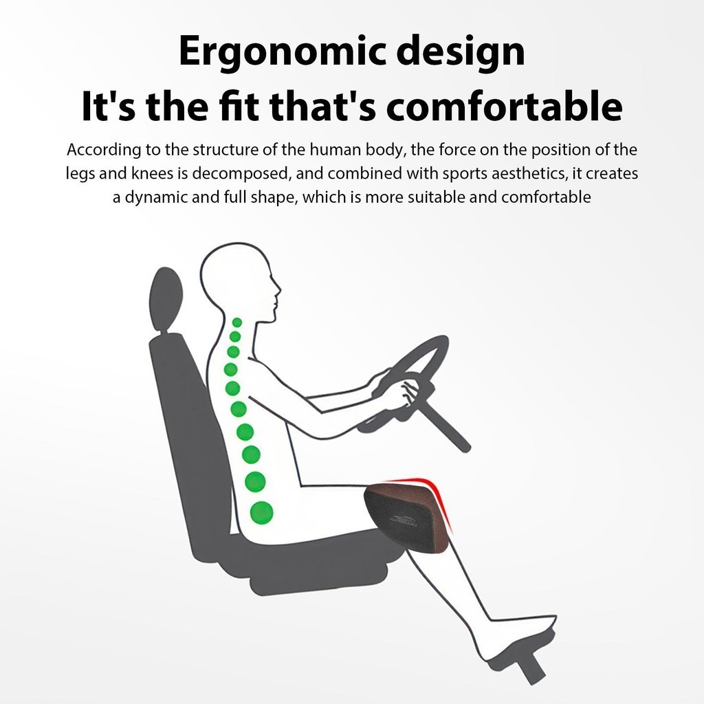 Car Leg Cushion Adjustable Car Center Console Knee Leg Elbow Cushion ...