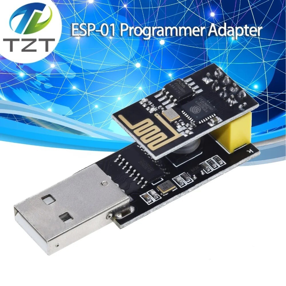 28s Esp01 Programmer Adapter Uart Gpio0 Esp 01 Adaptaterr Esp8266 Ch340g Usb To Esp8266 Serial