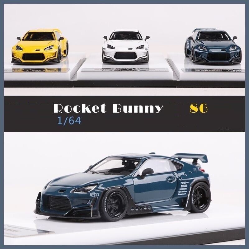 Available Ready Stock ScaleMini 1: 64 Toyota GT86 Rocket Rabbit Rocket ...