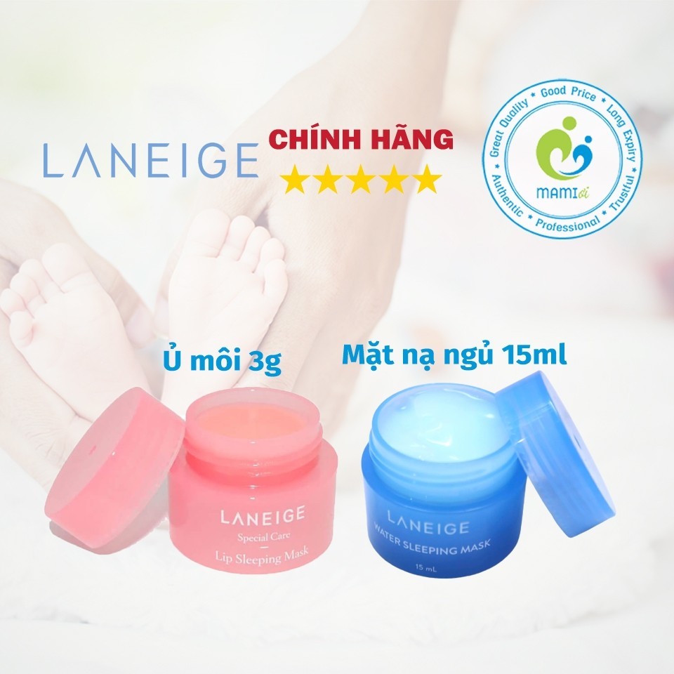 Laneige Water Sleeping Mask Lip Sleeping Mask, Korea (15ml,70ml / 3g,20g) | Shopee Malaysia