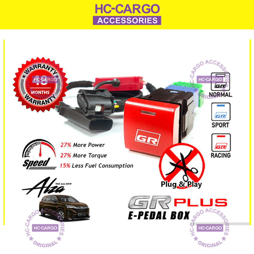 EASYCAR E-Pedal GR Plus Box Accelerator Pedal Car Electronic Throttle Response Controller ...