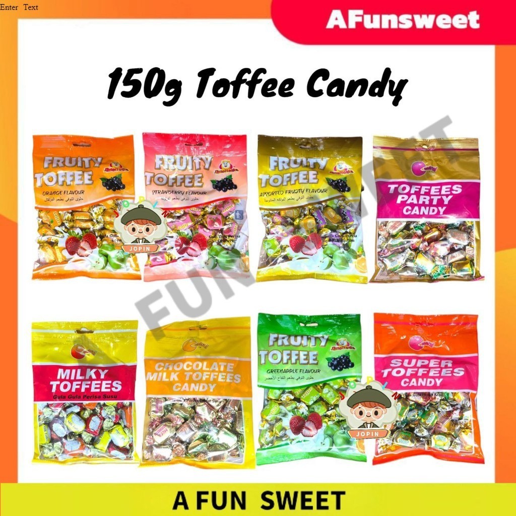 150g Timetreats Toffee Candy Pkt Kecil chewy candy [Assorted/ Fruits ...