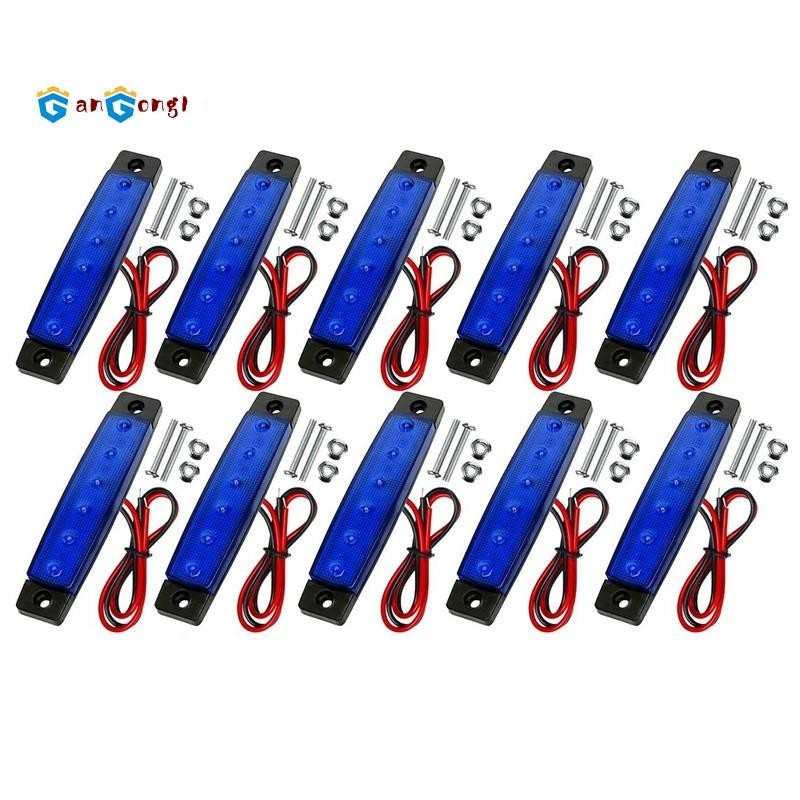 10X Led Rock Lights, Strip Lights,Wheel Well Lights,Waterproof 6 Led ...