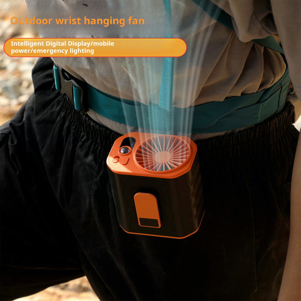 Electric Fan Personal Cooling Device Portable Hands-free Waist Fan with ...