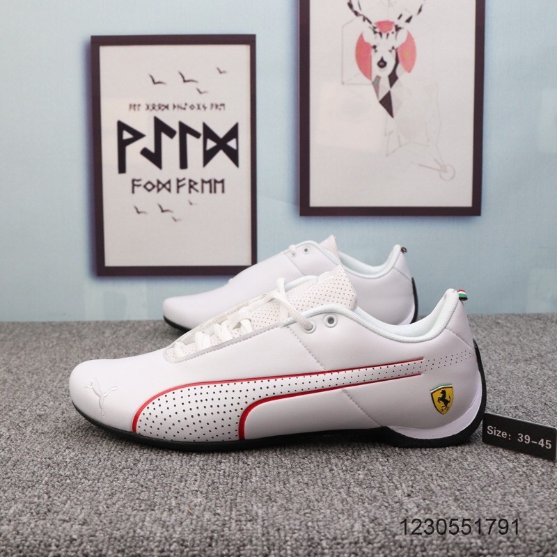 2024 PUMA Ferrari Engine shoes Men sneakers casual running shoes white ...