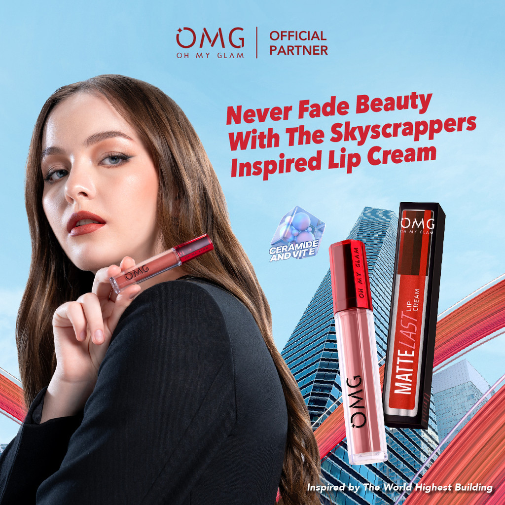 Omg Oh My Glam Matte Kiss Lip Cream (lipstick lipstick lipcream) NEW ...