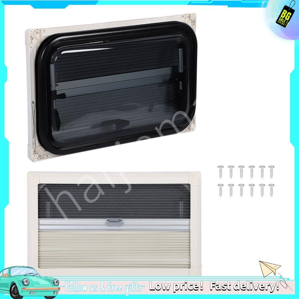 Haijiemall RV Window with Trim Kit 24 X 14in Long Lasting Use Push Out ...