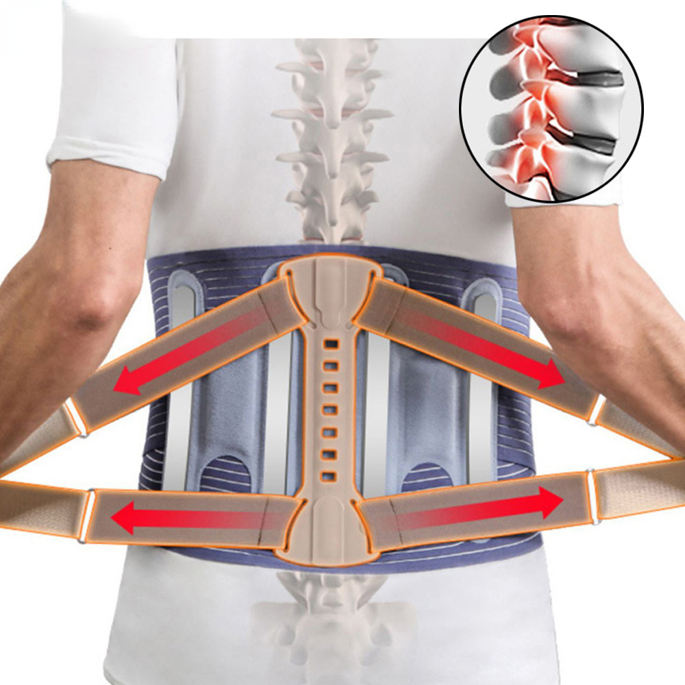 Back Support Belt Orthopedic Corset Back Brace Belt Spine Support Belt ...
