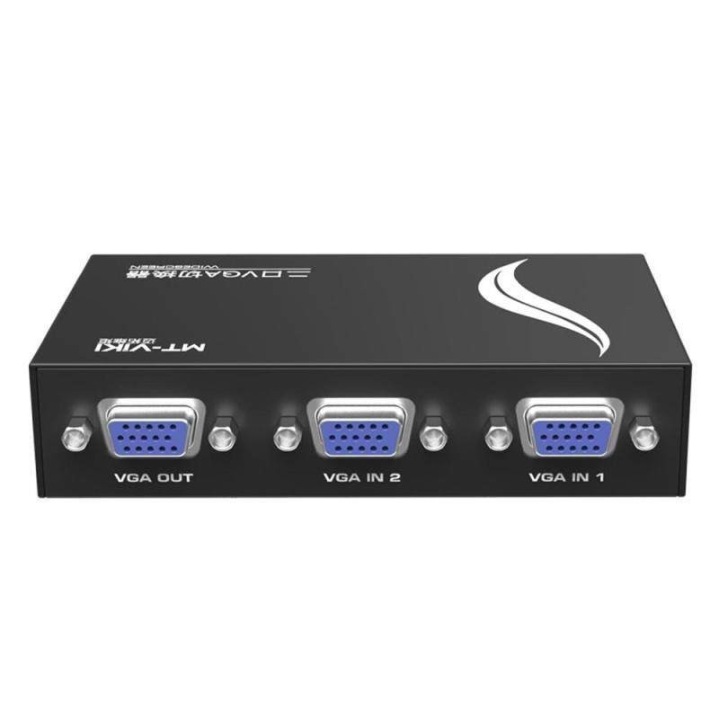 2/4 Port 2in1 4in1 OUT Switcher Selector Box Two Way VGA Video Switch ...