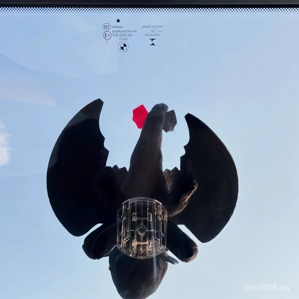 Little Flying Dragon Toothless Boy Wings Movable Car Roof Decoration ...