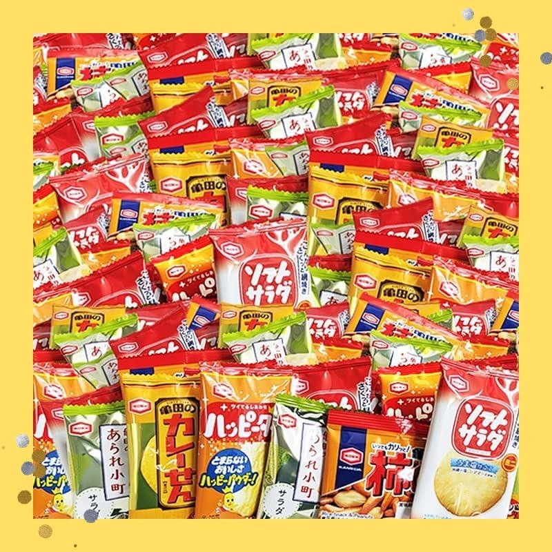 Kameda Seika Mini Senbei Individually Packaged Assorted Snack Set of ...
