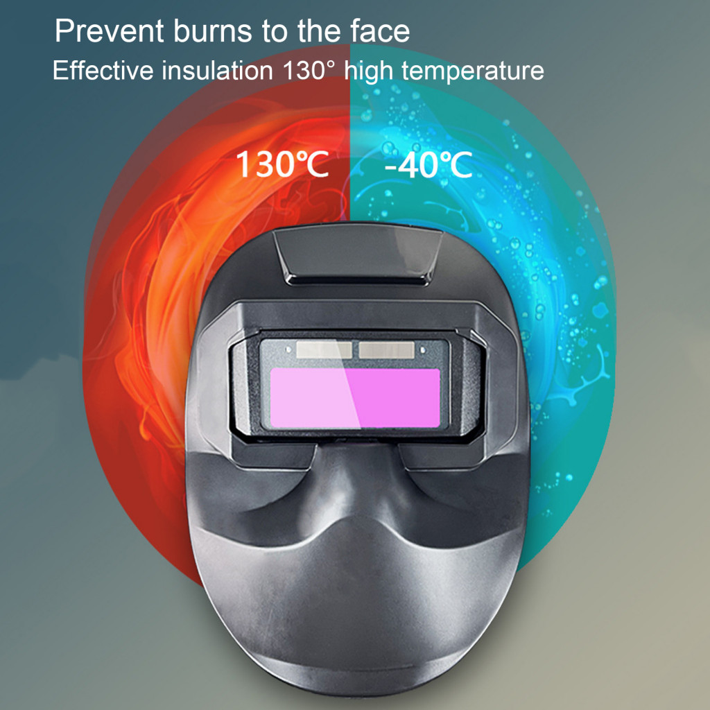 [poslajudo] Welding Face Guard Men Welding Helmet Large Viewing Screen ...