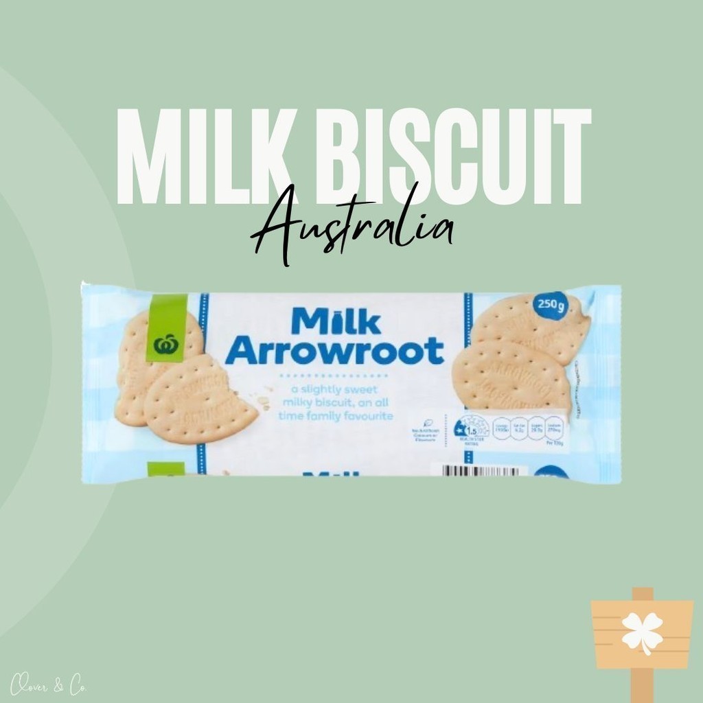 Woolworths Arrowroot Milk Biscuits 250g | Shopee Malaysia