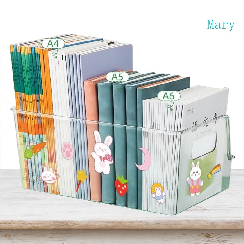 Mary Multifunction Acrylic Book Stand Desktop Organizer Standing ...