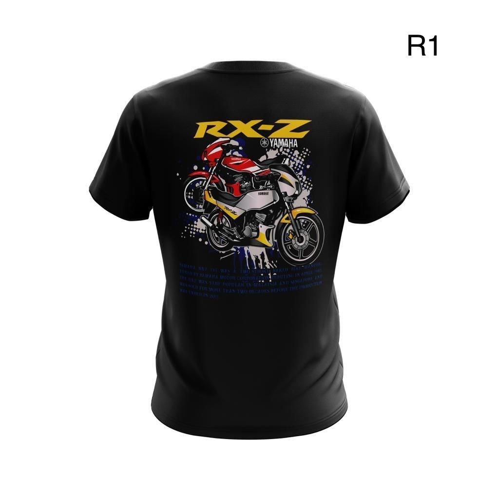 Yamaha Rxz R1 Microfiber Jersey T-shirt ( Short Sleeve ) | Shopee Malaysia