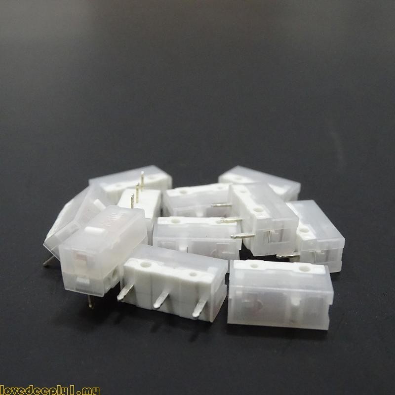 Love Kailh White 8 0 Mouse Momentary Push Button Micro Limit Switch 3 ...