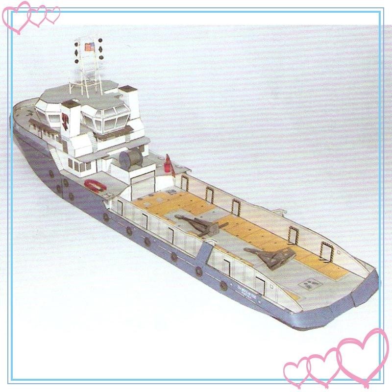 [meteorbdMY] 1/250 Steamship Collection DIY Accs Paper Craft Ornament ...