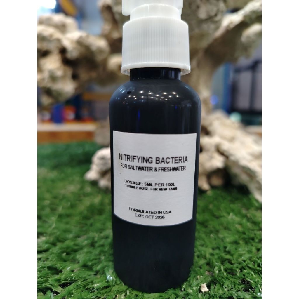Nitrifying Bacteria Starter For Saltwater or Freshwater 50ML | Shopee ...