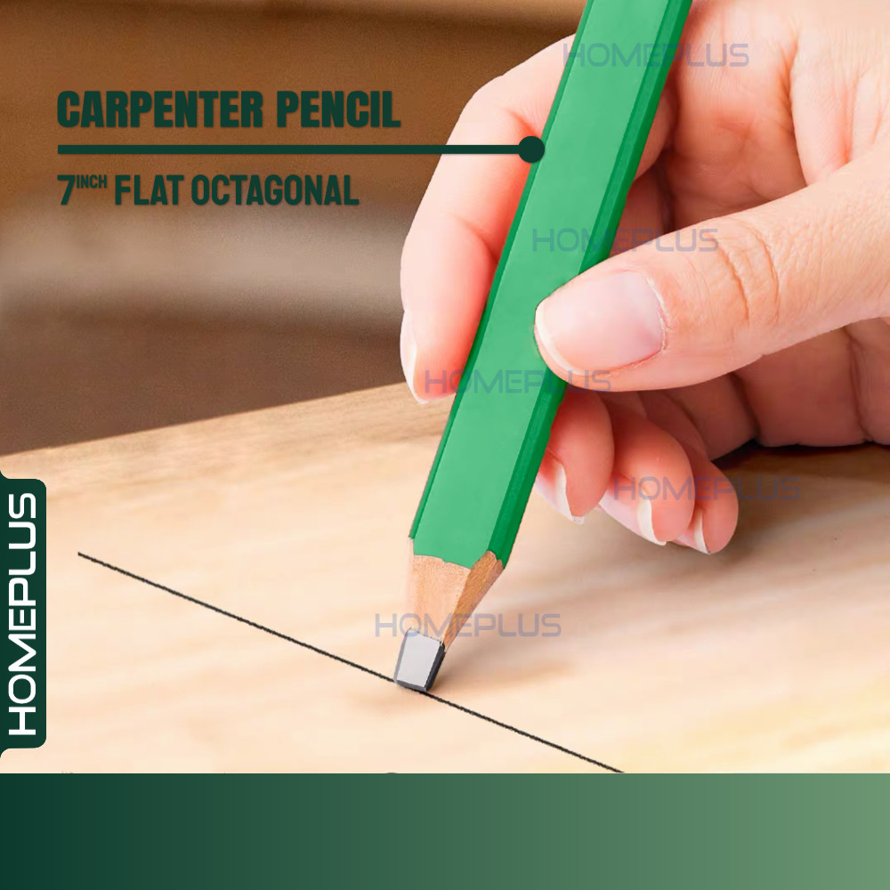 Homeplus Blackcarbon Woodworking Carpenter Pencil Marking Marker Pensel ...