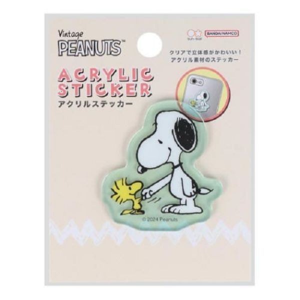 sun-star Acrylic Sticker/Snoopy/Peanut Play Color 5/Handshake eslite ...