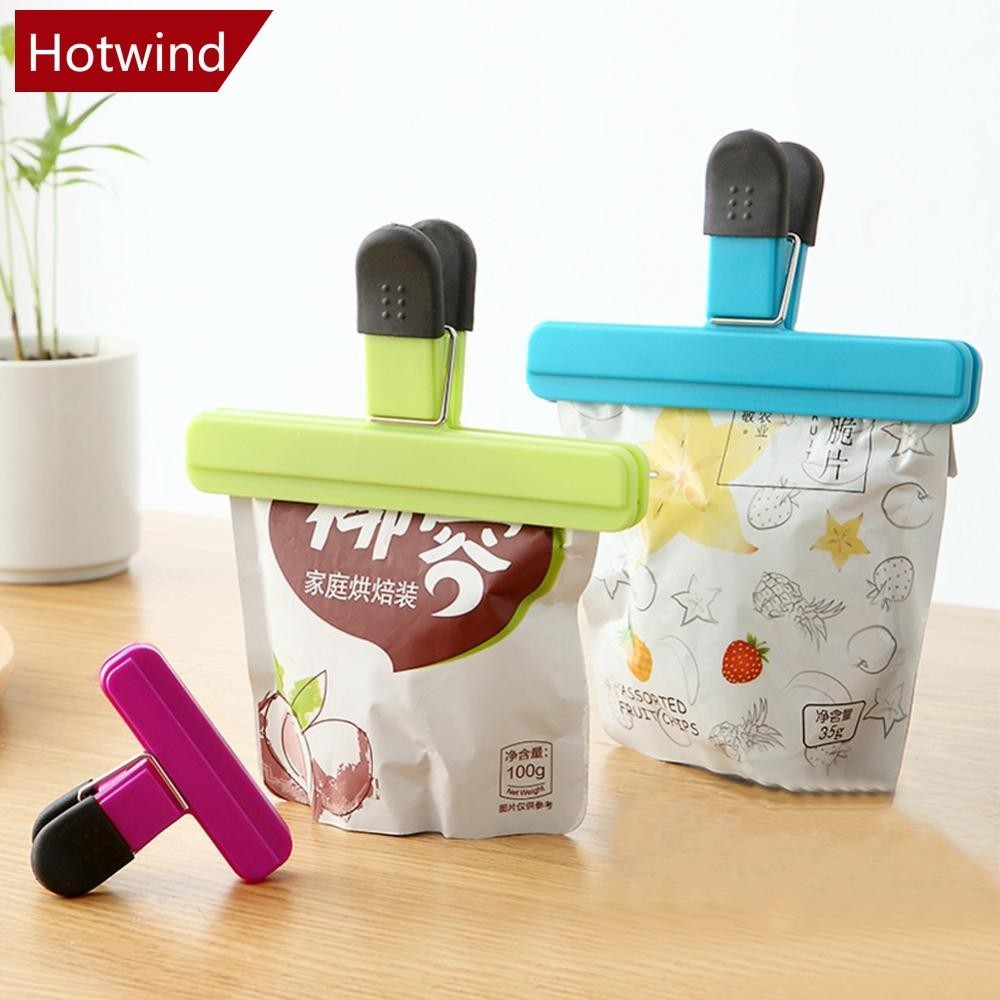 HOTWIND Food Bag Clips Portable Storage Bag Clips Snacks Fresh-keeping ...