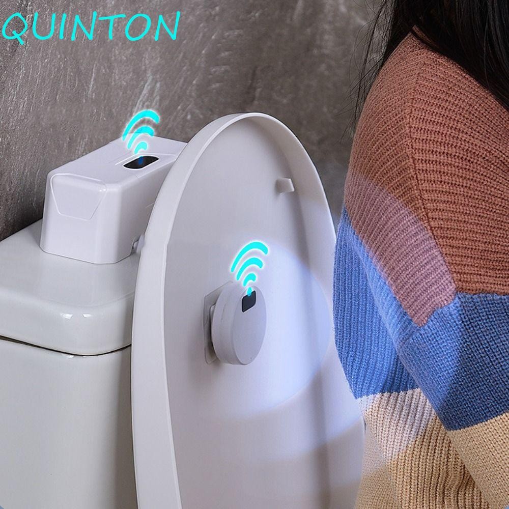 QUINTON Automatic Toilet Flush Button, External Infrared Induction ...