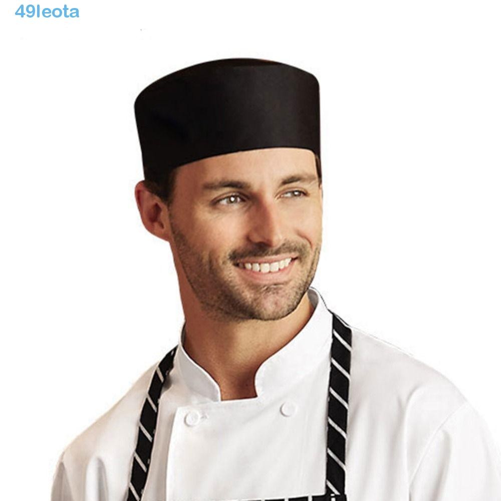 LEOTA Breathable Sushi Cap, Japanese-Style Adjutable Strap Chef Flat ...