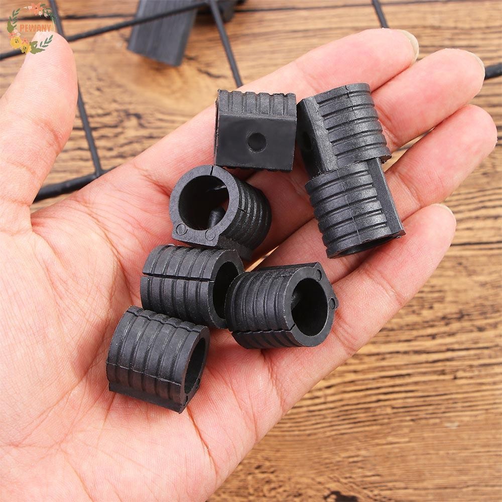 PEWANY Stool Pipe Clamp Tilt Durable Furniture Feet Tubing Caps Floor ...