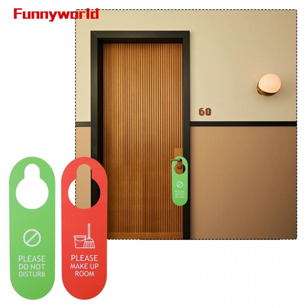 Hote Hanging Doorplate Hanging Doorplate PVC Door Hanger Label Pendant ...
